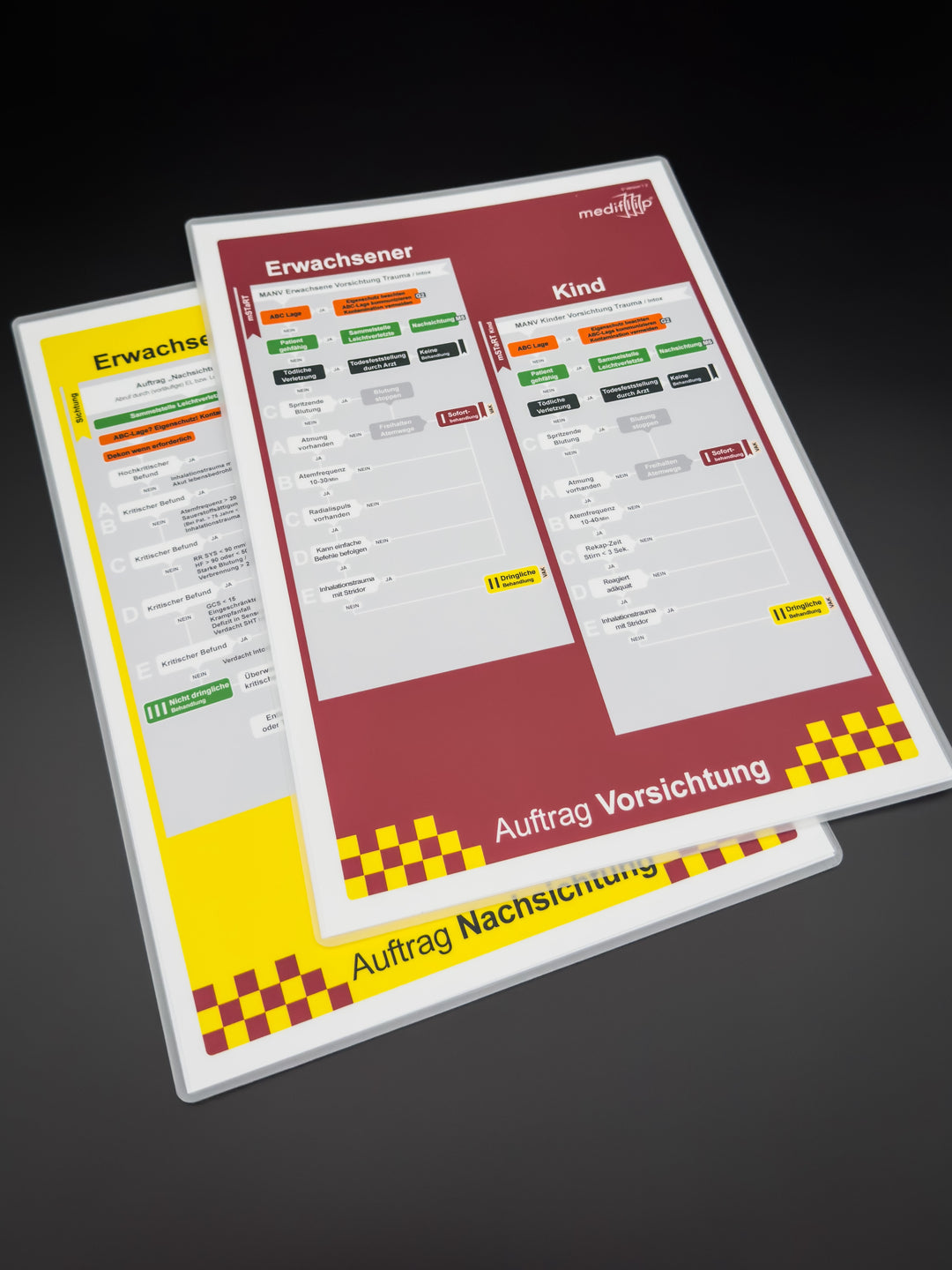 SET Algorithmus mSTaRT Vor- und Nachsichtung – Mediflip