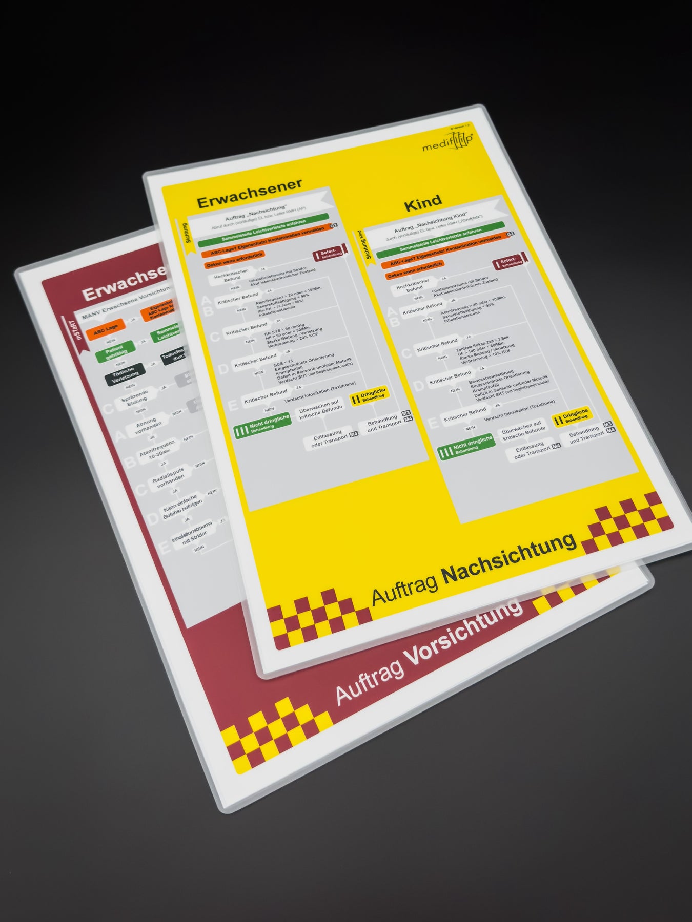 SET Algorithmus mSTaRT Vor- und Nachsichtung – Mediflip